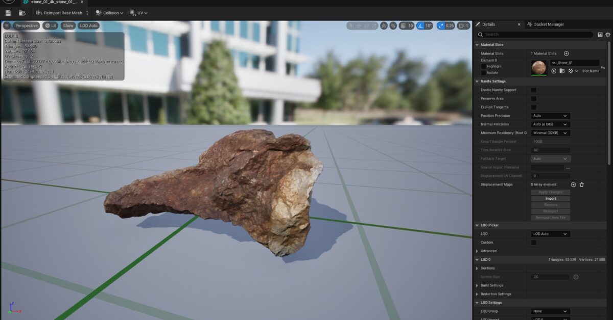 Stone 01 – Unreal/Assetstore